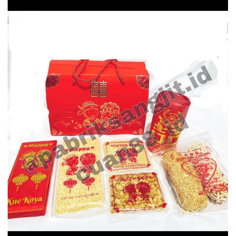 Jual kue sangjit / paket sangjit paket hampers sangjit 4 ( dapat semua ...