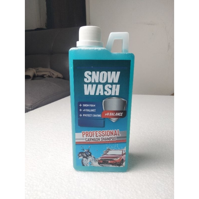 Jual Shampo Snow Wash Cuci Salju Ph7 balance 1L | Shopee Indonesia