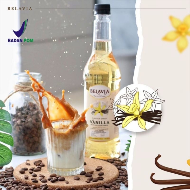 Jual Vanilla Syrup Belavia - Bukan Denali Syrup - Dripp | Shopee Indonesia