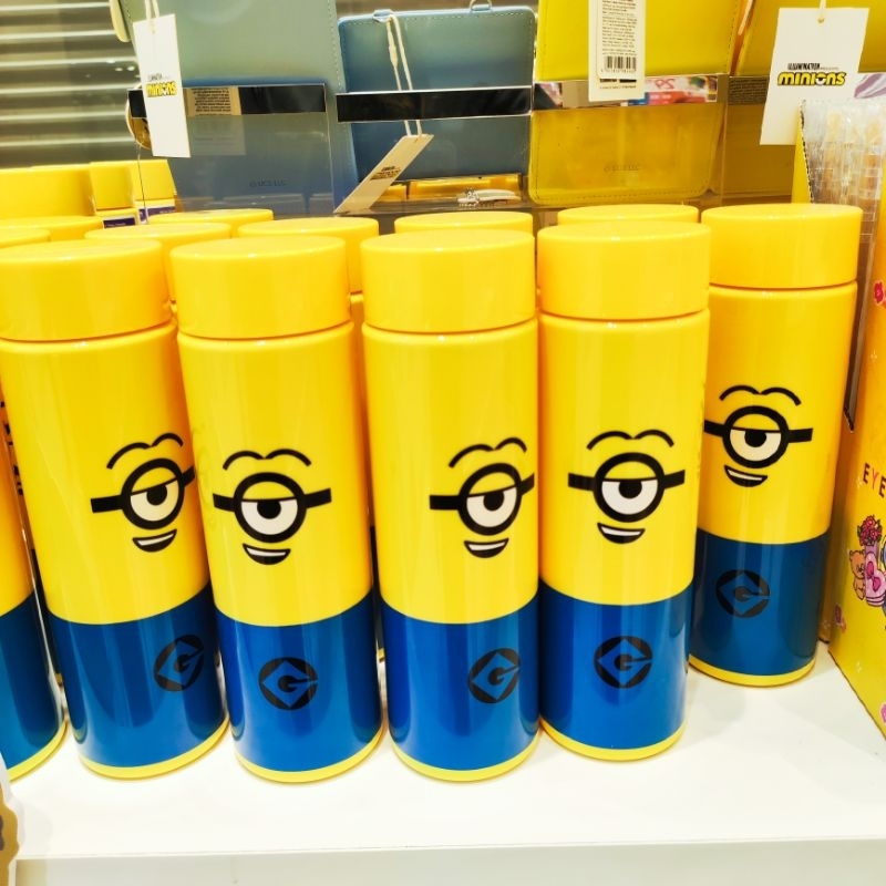 Jual Miniso Botol Minum Minions Lucu - MINISO Minions Collection ...