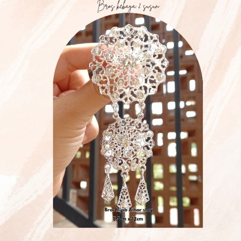 Jual Bros Kebaya Gold Emas Kutubaru 2 Dan 3 Susun Bross Pengantin ...
