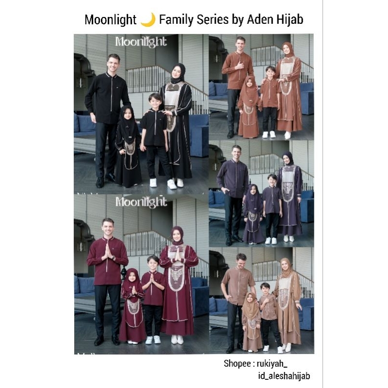 Jual Sarimbit Aden Hijab 2024 | Moonlight Family Series by Aden Hijab ...