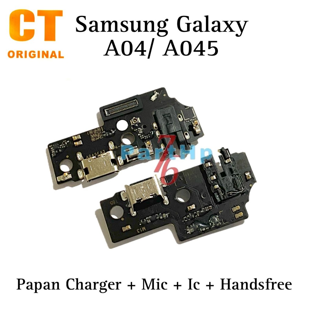 Jual Original CT Ada IC - Papan PCB Charger Cas Mik Handsfree Samsung Galaxy A04 / A045 / SM ...