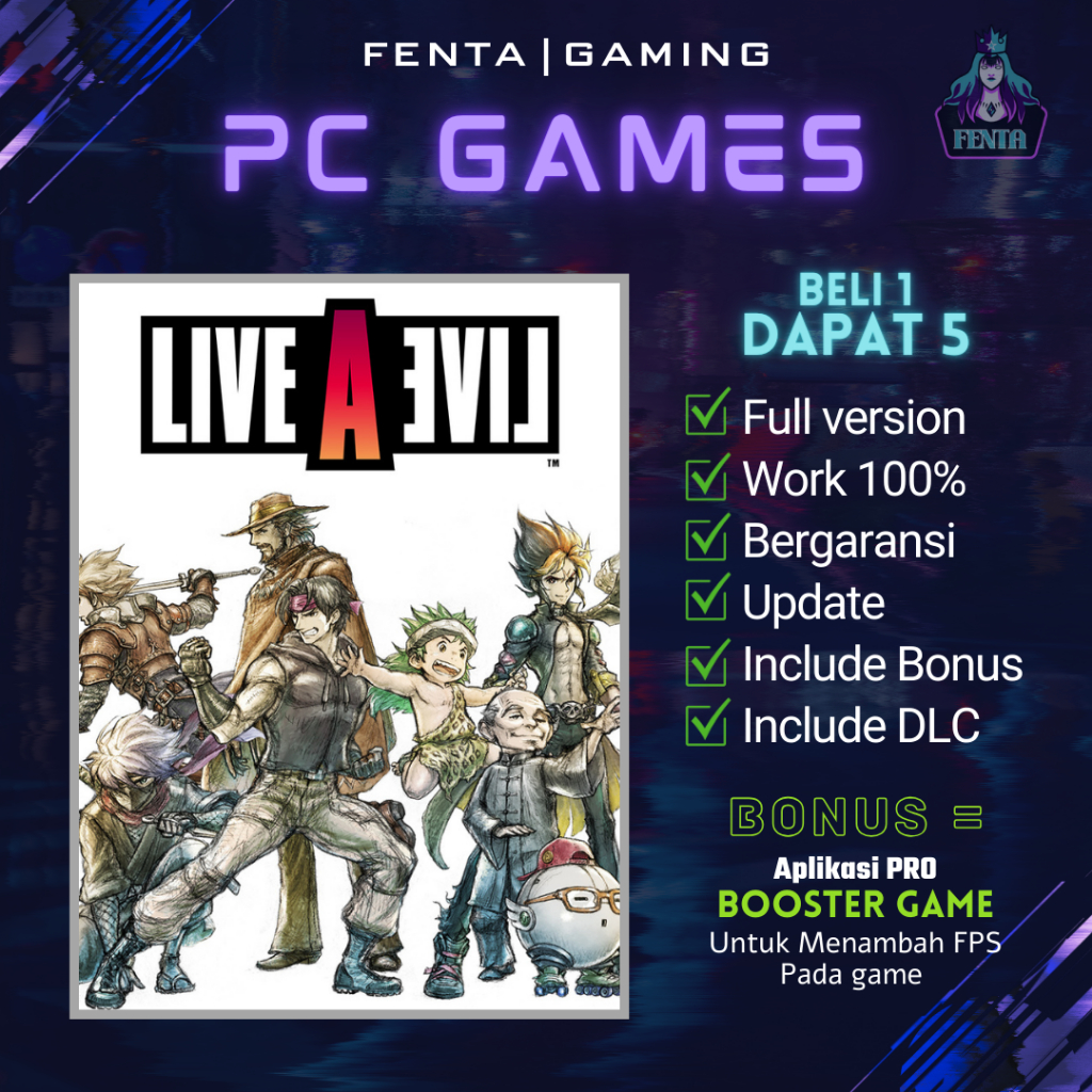 Jual LIVE A LIVE - GAME PC - GAME LAPTOP | Shopee Indonesia