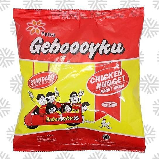 Jual GEBOOOYKU Nugget Ayam 500gr - Makanan Beku Olahan Nugget Ayam ...