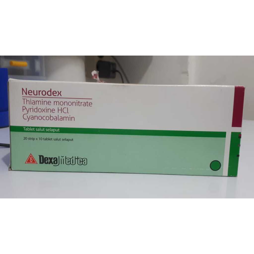 Jual NEURODEX Tablet (HARGA YANG TERTERA HARGA PER 1 STRIP ISI 10 ...
