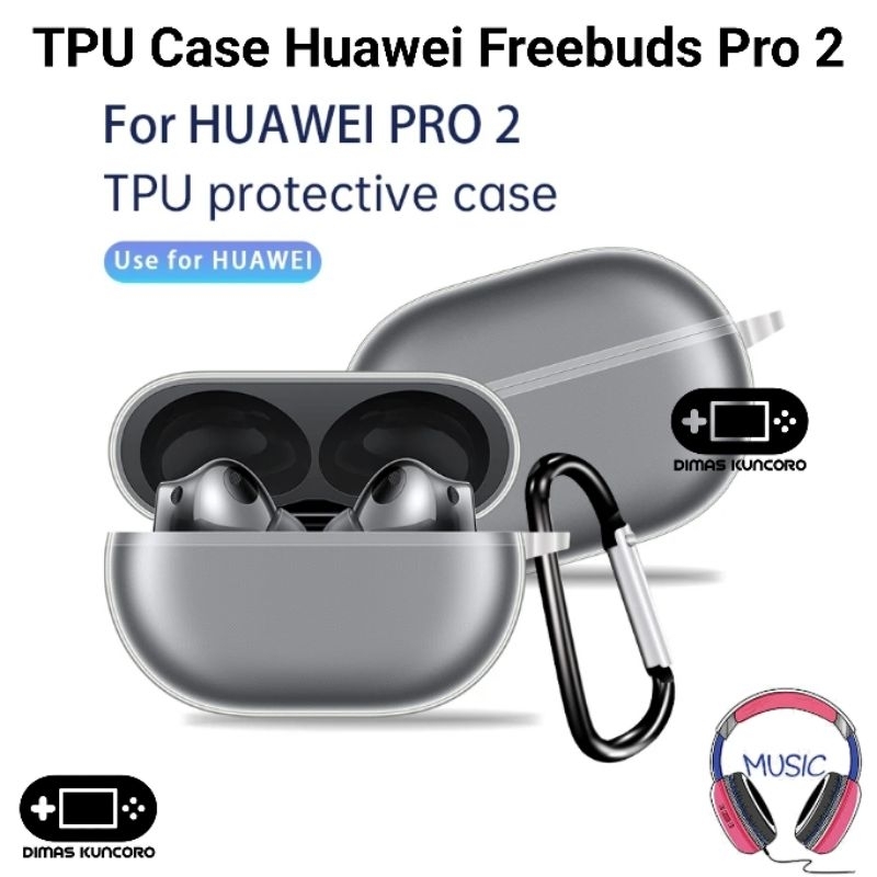 Jual TPU Case Huawei Freebuds Pro 2 silicone silikon soft tws cover ...
