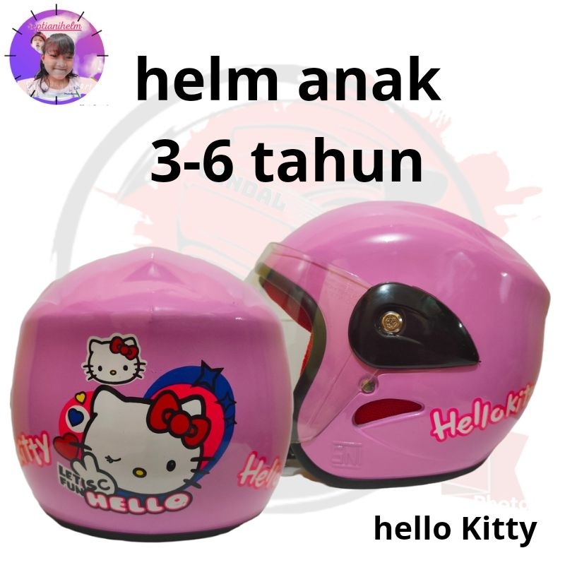 Jual HELM ANAK LUCU 2 3 4 5 TAHUN LAKI LAKI PEREMPUAN SNI GAMBAR ...