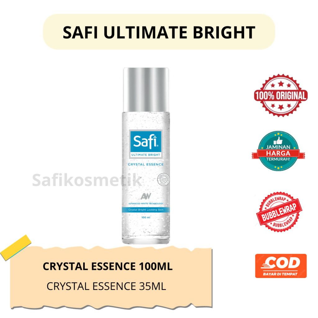 Jual Safi Ultimate Bright Crystal Essence | Shopee Indonesia