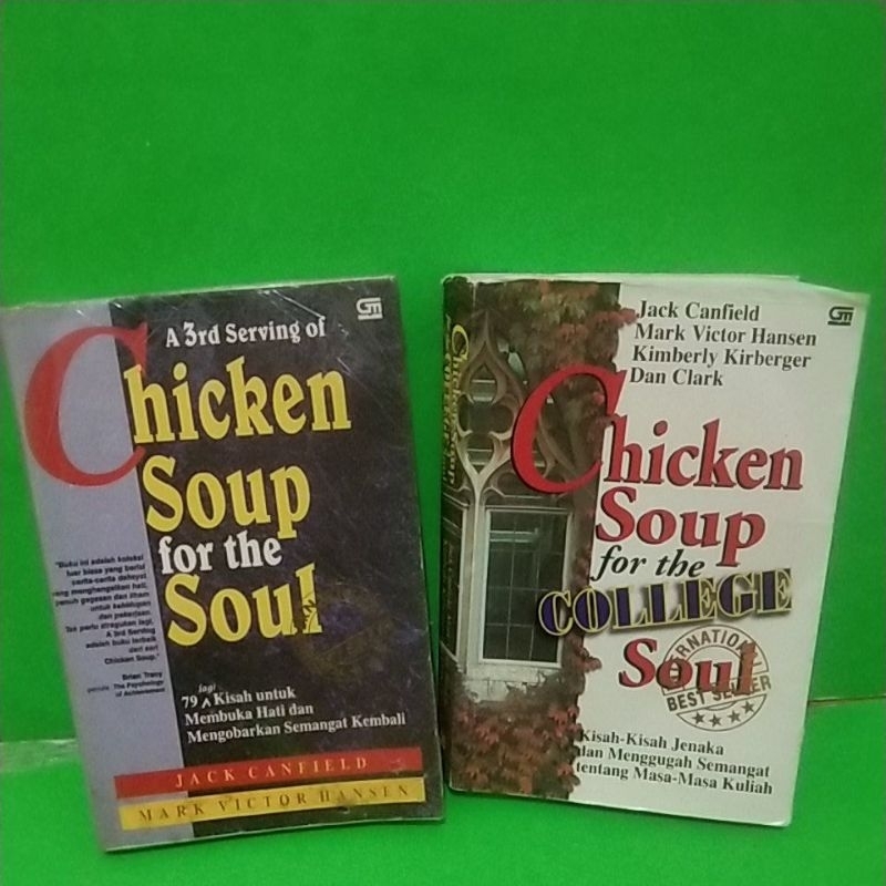 Jual Buku Preloved Chicken Soup eng/ind- Kisah Klasik/biografi : Pesan Indah dari Surga, chicken ...