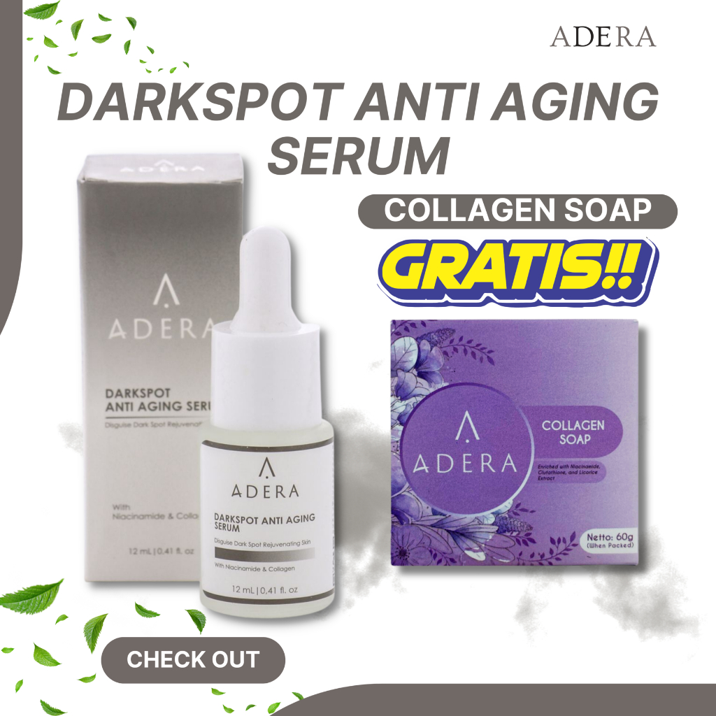 Jual Serum Adera Dark Spot Anti Aging Original BPOM Penghilang Flek Hitam Luka Bekas Jerawat ...