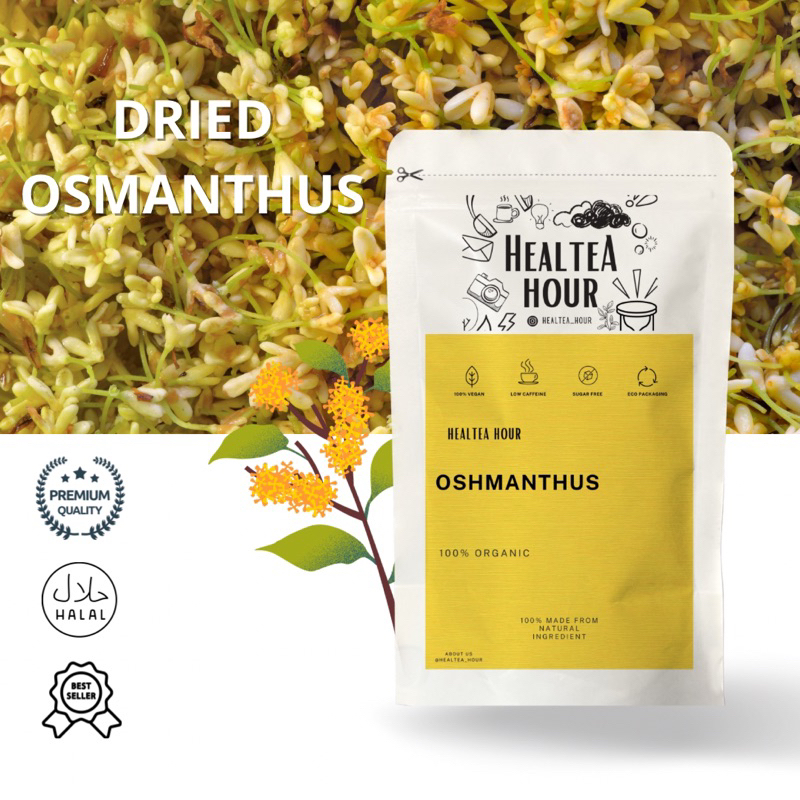 Jual OSMANTHUS | DRIED OSMANTHUS | TISANE | FLOWERTEA | TEH | Shopee ...