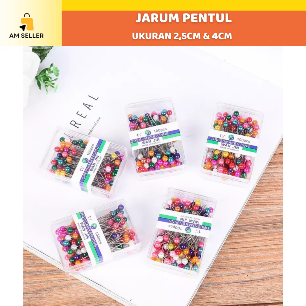 Jual Jarum Pentul /Jarum Pentul Besar / Jarum Pentul Hijab Anti Karat ...