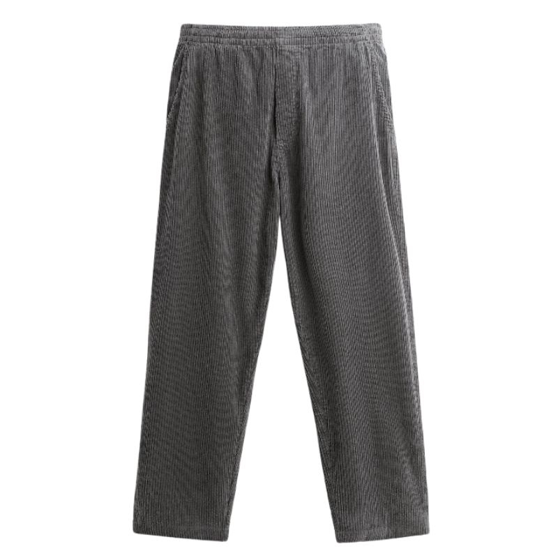 Jual Sai - Vacation Grey Long pants Corduroy Baggy Loose Fit Celana ...
