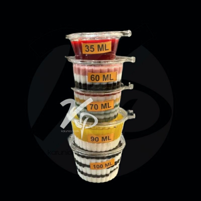 Jual Cup Sauce / Saos Sambal & Jelly Cup NS 25ML, 35ML, 60ML, 70ML ...