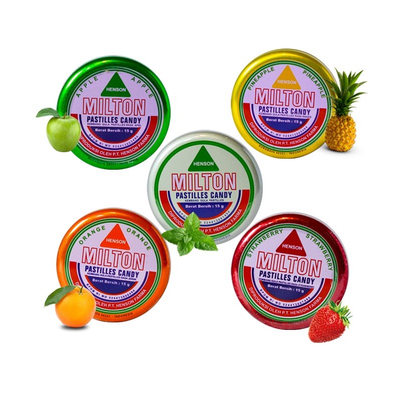 Jual Permen MILTON Pastilles Kaleng 30 Gram | Shopee Indonesia