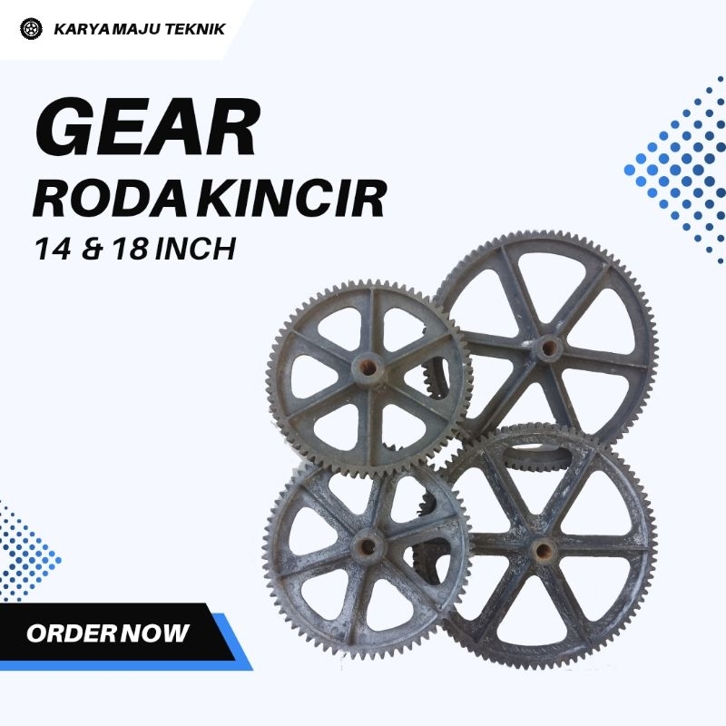 Jual Gear Roda Kincir 14 & 18 Inch | Shopee Indonesia
