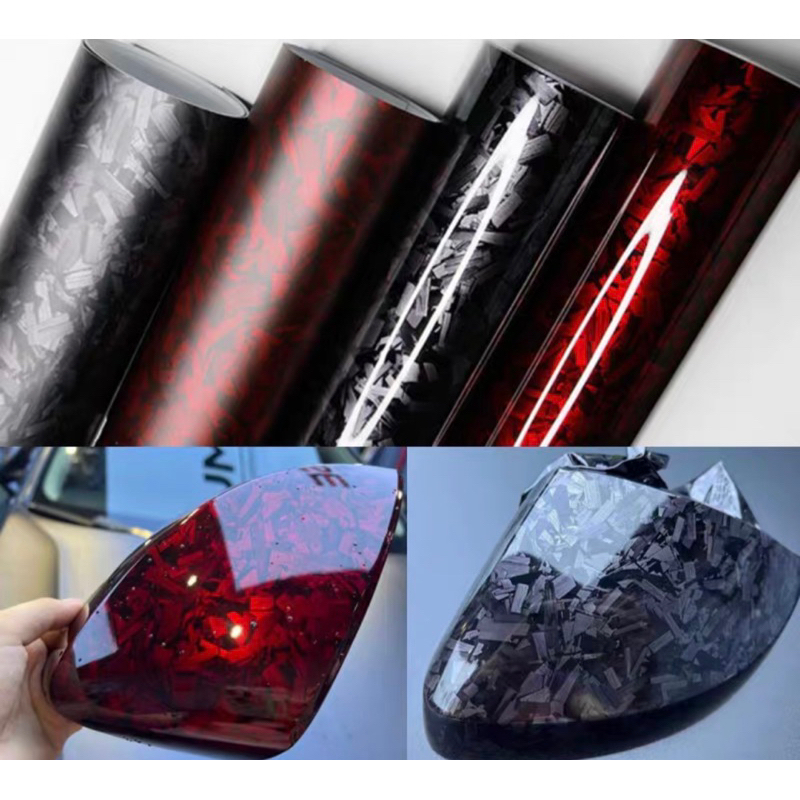 Jual Stiker Skotlet Forget Carbon Forget Premium L50xP50Cm Super Glossy ...