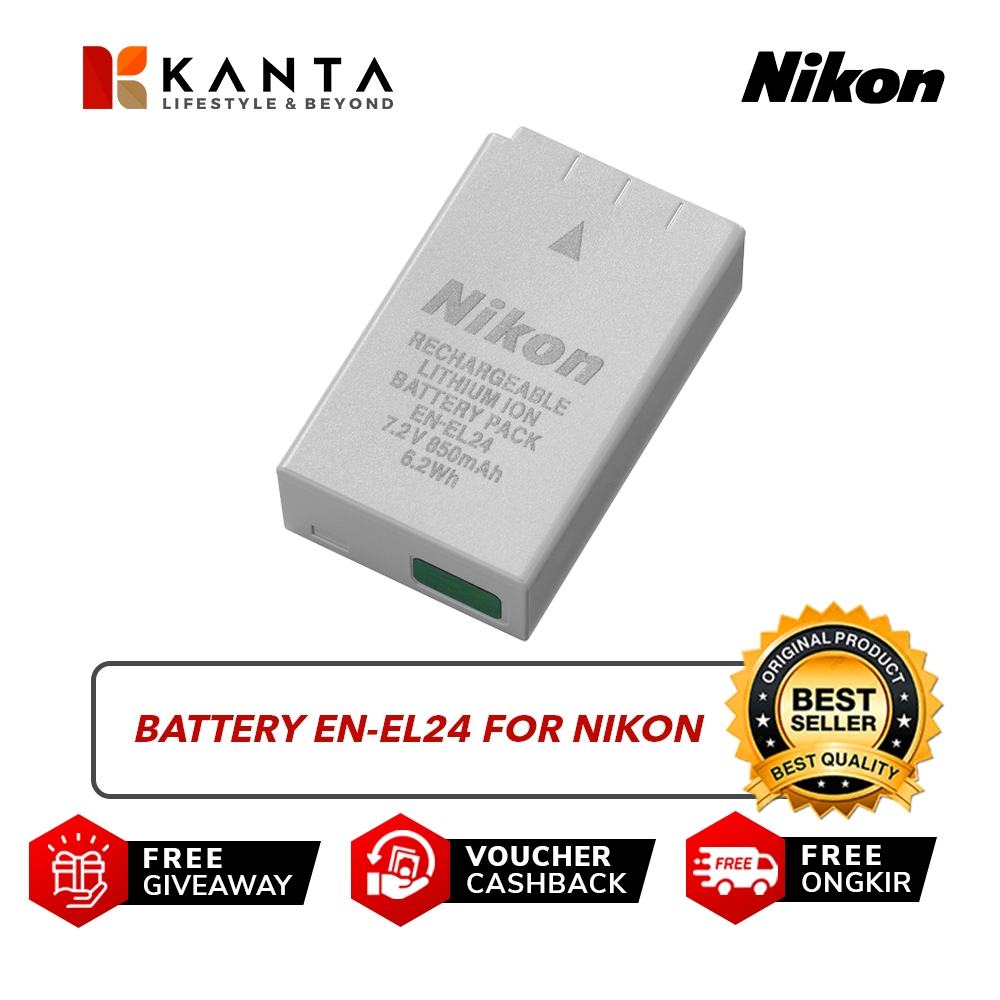 Jual Nikon EN-EL24 Battery | Shopee Indonesia