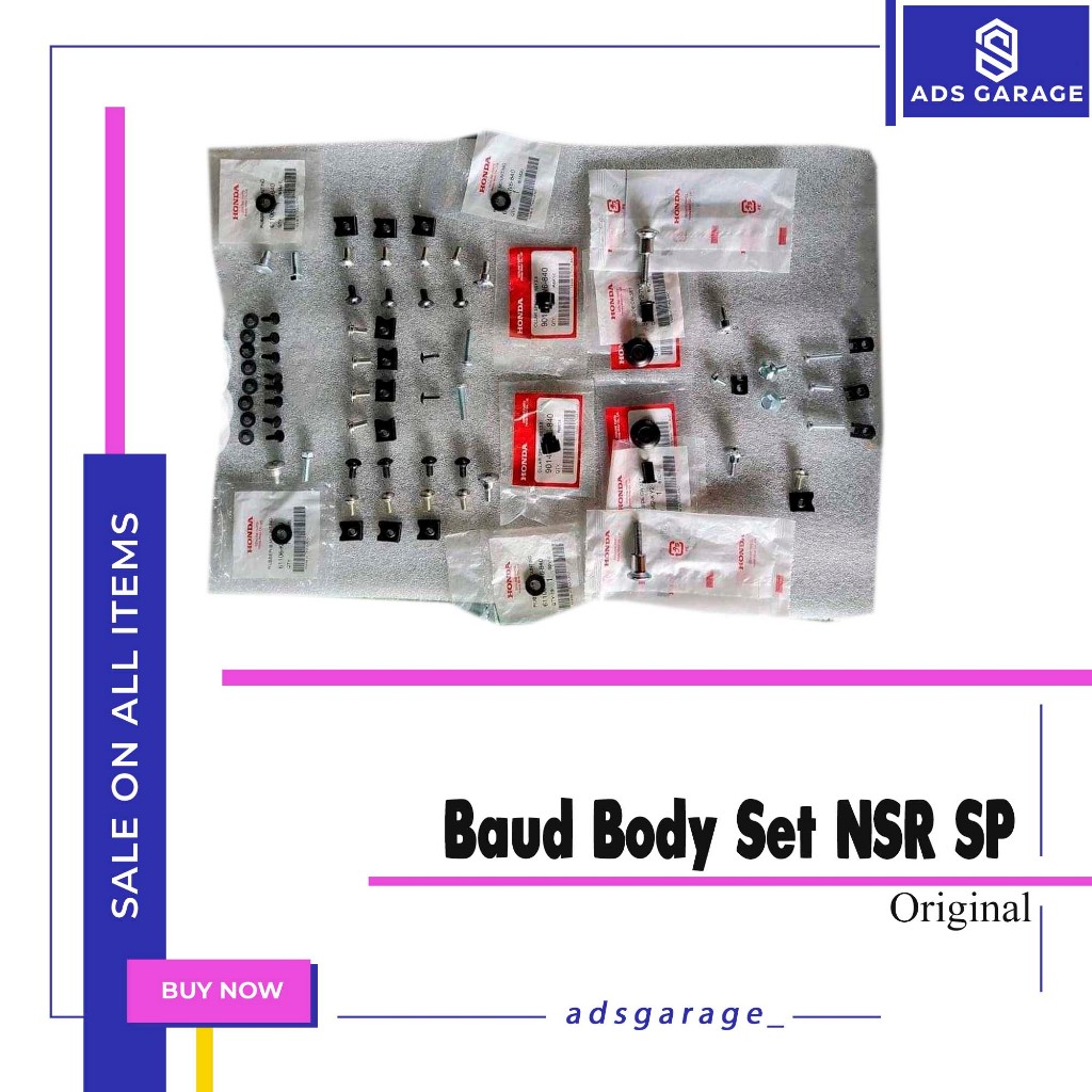 Jual Baud Body Set NSR SP Original ( Tanpa Baud Windshield ) | Shopee ...