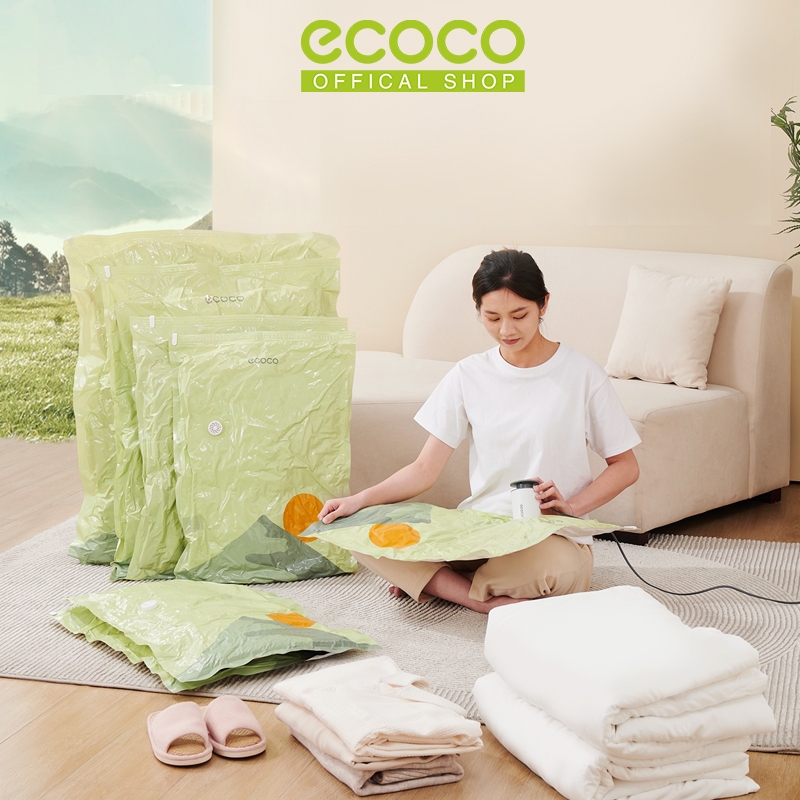 Jual ECOCO Vacuum Compression Bag - Tas Vacuum Serbaguna Praktis Untuk ...