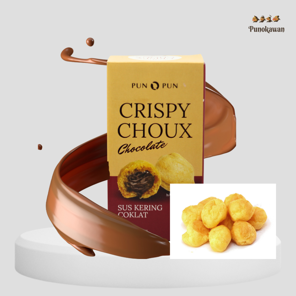 Jual Crispy Choux Chocolate Sus Coklat Kering | Shopee Indonesia