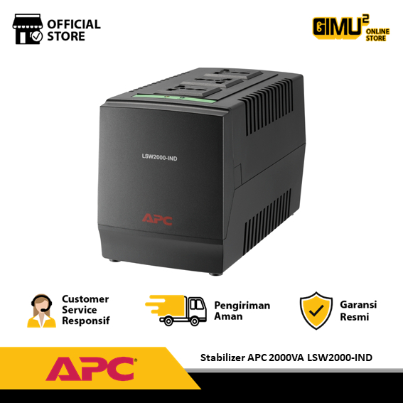Jual Stabilizer APC Line-R 2000VA LSW2000-IND Automatic Voltage ...