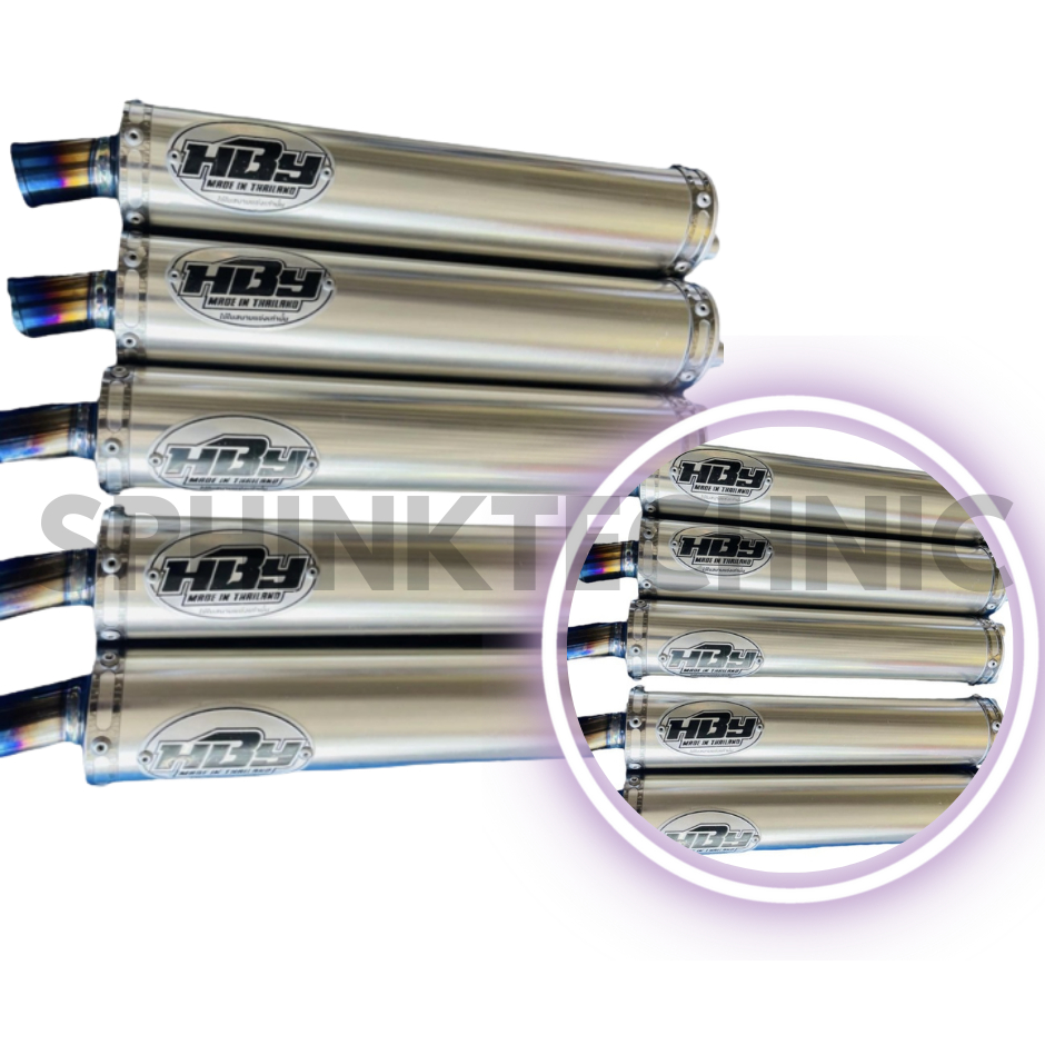 Jual Silincer Selencer Knalpot Ninja R RR 150 HBY Almu Titanium ...