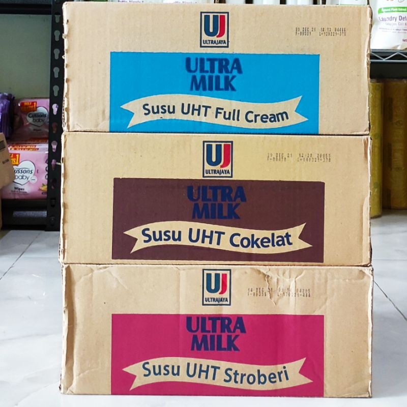 Jual Susu Uht Ultra Milk All Varian 200ml 1 Dus | Shopee Indonesia
