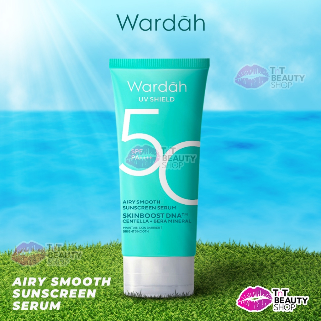 Jual Wardah UV Shield Airy Smooth Sunscreen Serum SPF 50 PA++++ - Sunscreen matte dan ringan ...