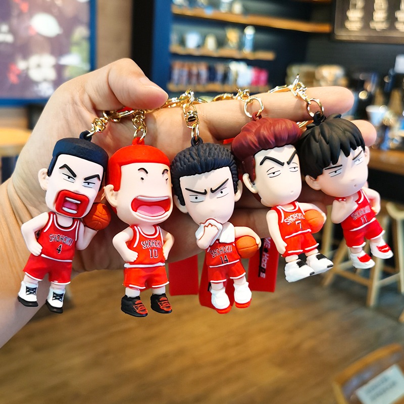 Jual Gantungan Kunci Slam Dunk Keychain Kartun Sakuragi Rukawa Akagi ...