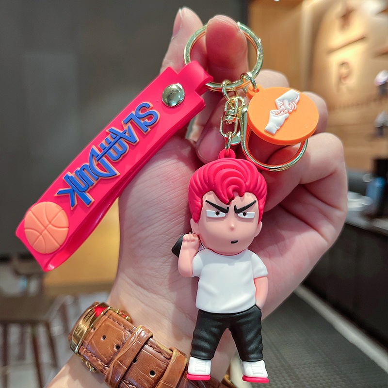 Jual Gantungan Kunci Slam Dunk Keychain Kartun Sakuragi Rukawa Akagi ...