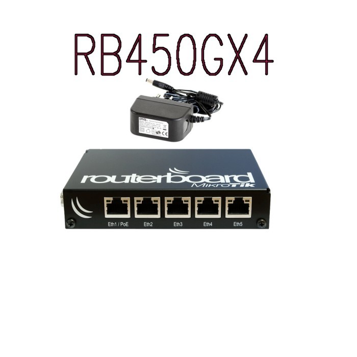 Jual Mikrotik RB450Gx4 Router Indoor 5 Port Gigabit | Shopee Indonesia