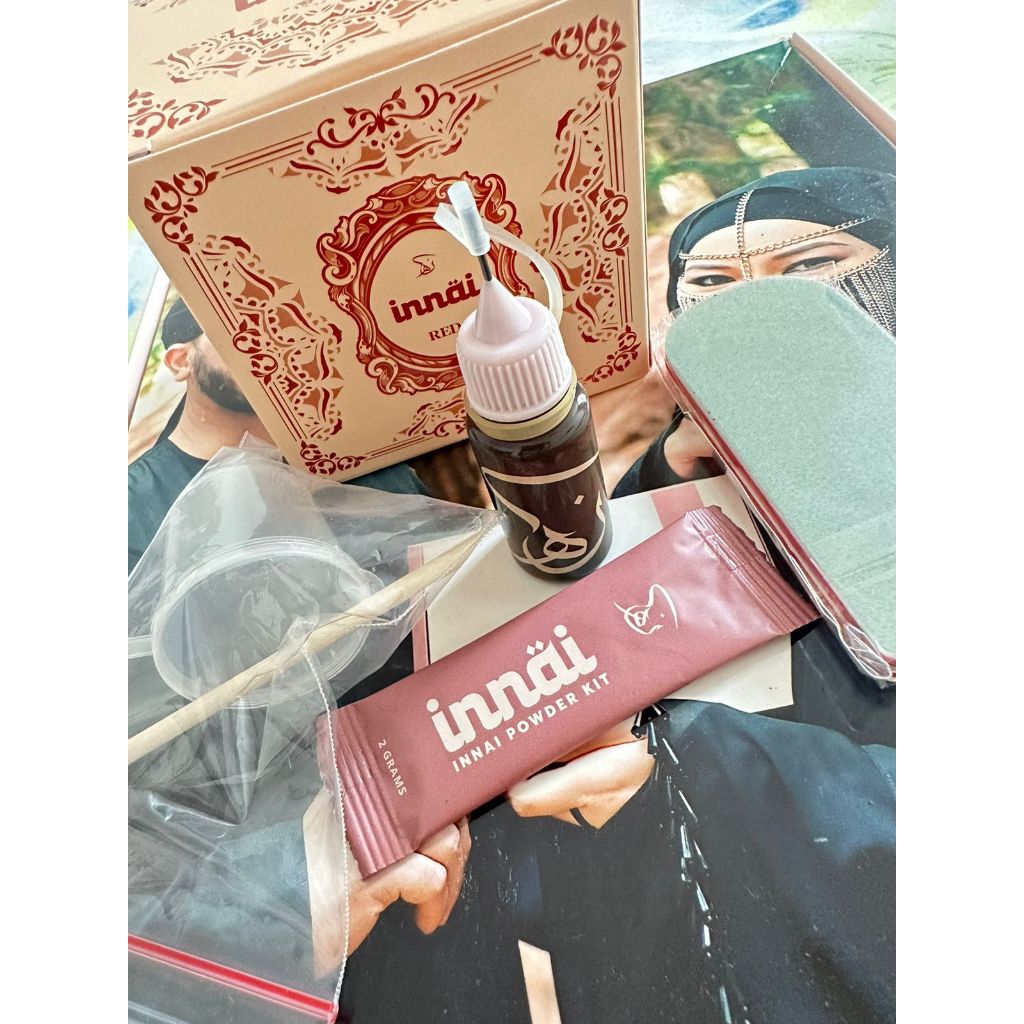 Jual Innai Nunha by Neelofa. COMBO Set brown dan merah. Gratis ...