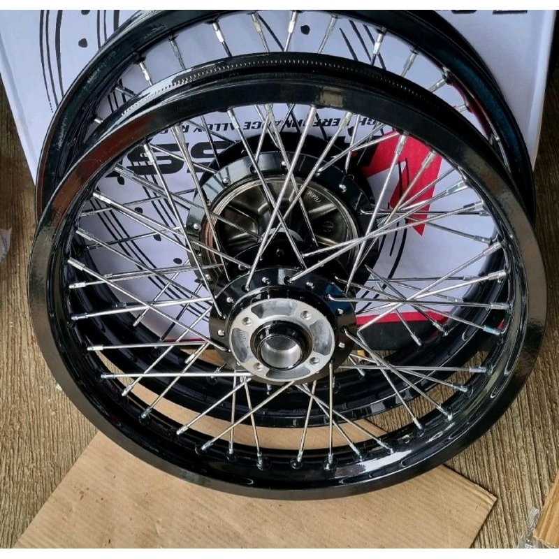 Jual velg rx king ring 18 hitam glosy | Shopee Indonesia