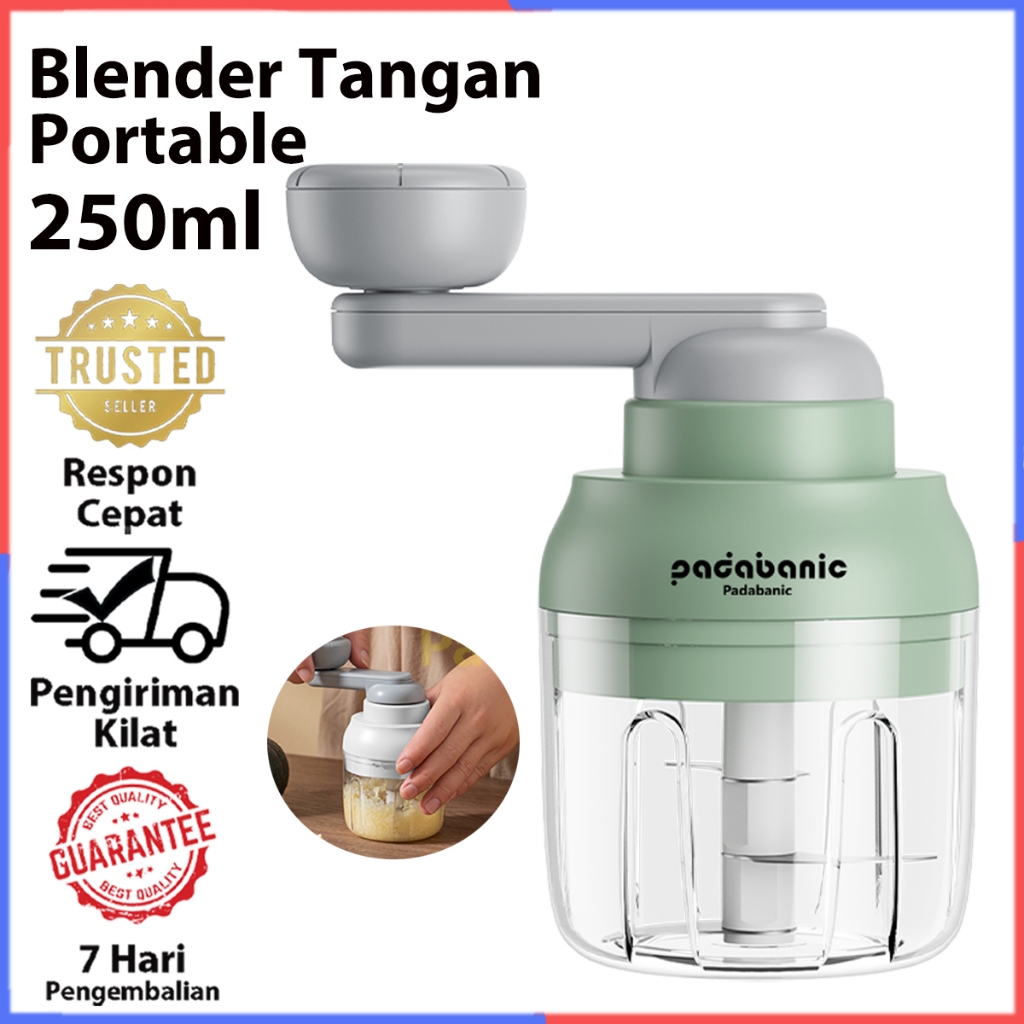 Jual PADABANIC Blender Manual | Chopper Food Processor Manual | Blender ...