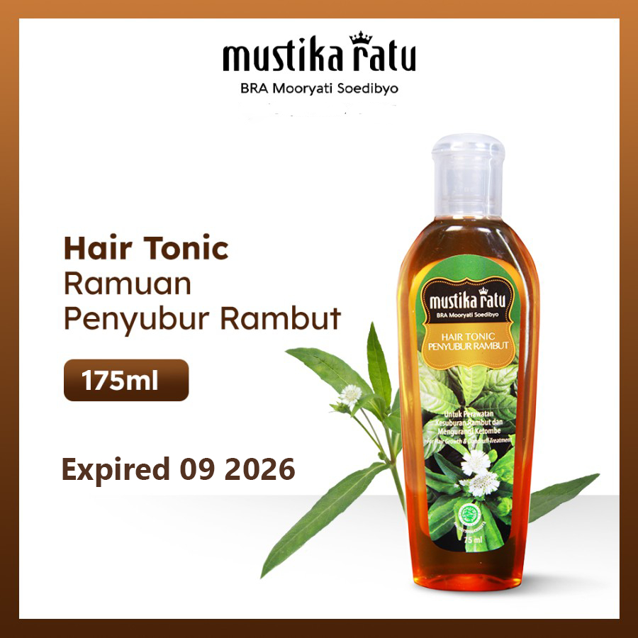 Jual MUSTIKA RATU Hair Tonic 175 ml Ramuan Penyubur Rambut 175ml ...