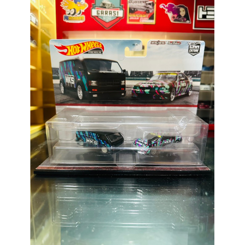 Jual Hotwheels 2 Pack MBK Van & Nissan Skyline GTR R33 HKS Japan ...