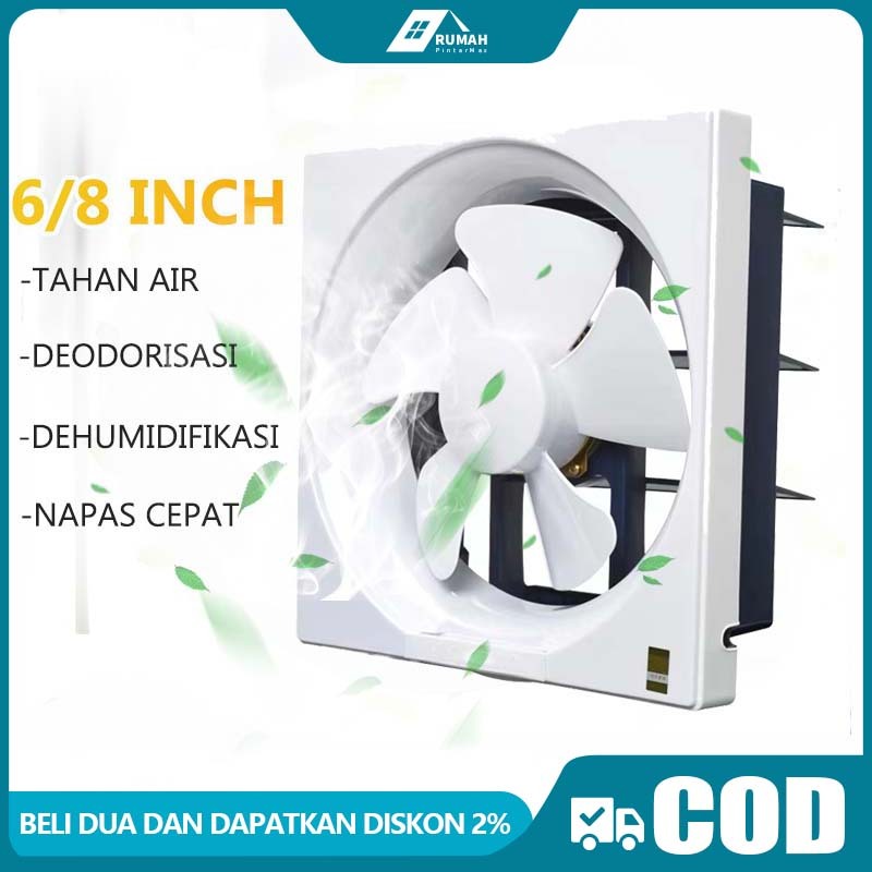 Jual WALL EXHAUST HEXOS/HEKSOS FAN DINDING 10" (25 CM) EXHAUST FAN ...