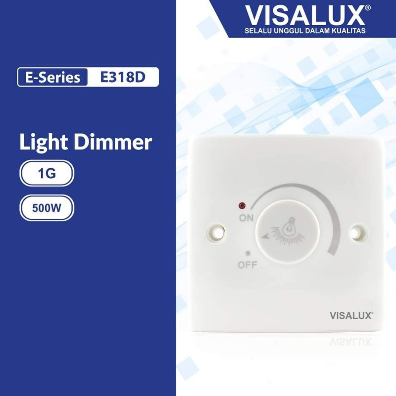 Jual dimmer lampu visalux VSE318D(500W 250V) | Shopee Indonesia