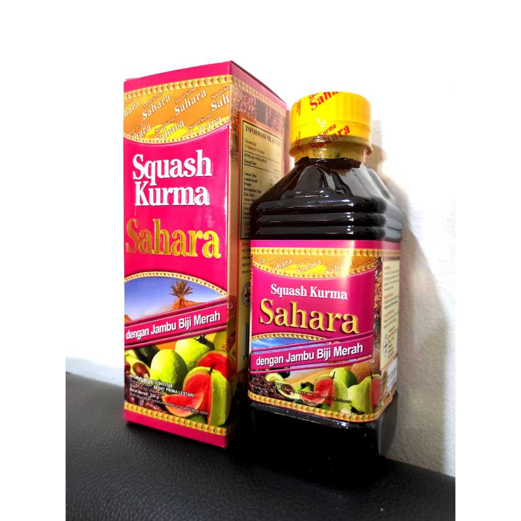 Jual Squash Sari Kurma Sahara Plus Jambu Biji Merah / Sahara Tropical ...