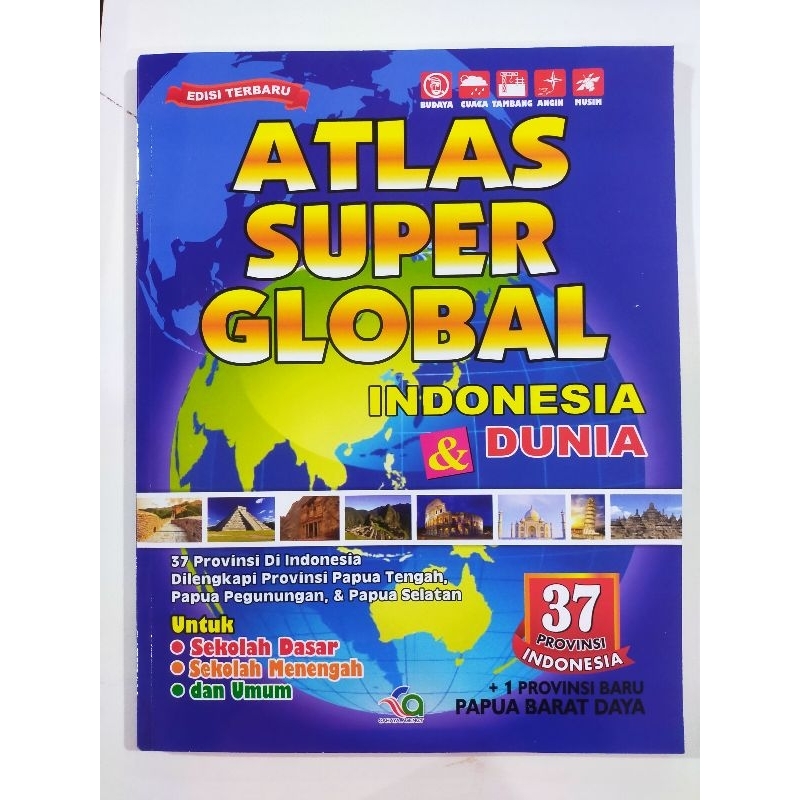 Jual Buku ATLAS Super Global Indonesia dan Dunia Edisi Terbaru 38 ...