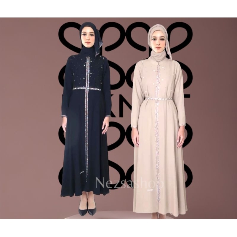 Jual Abaya HIKMAT A300 Original + hijab* | Shopee Indonesia