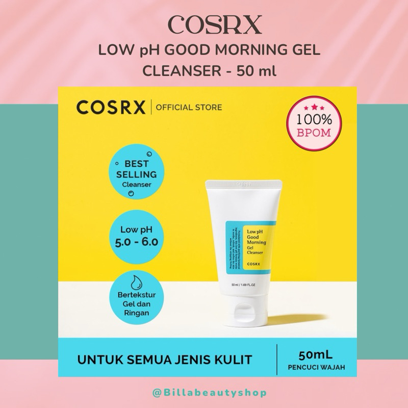 Jual COSRX - Low pH GOOD MORNING Gel Cleanser - 50 ml | Shopee Indonesia
