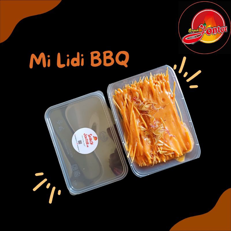 Jual Milidi snack jontor bumbu basah box 500ml full bumbu | Shopee ...