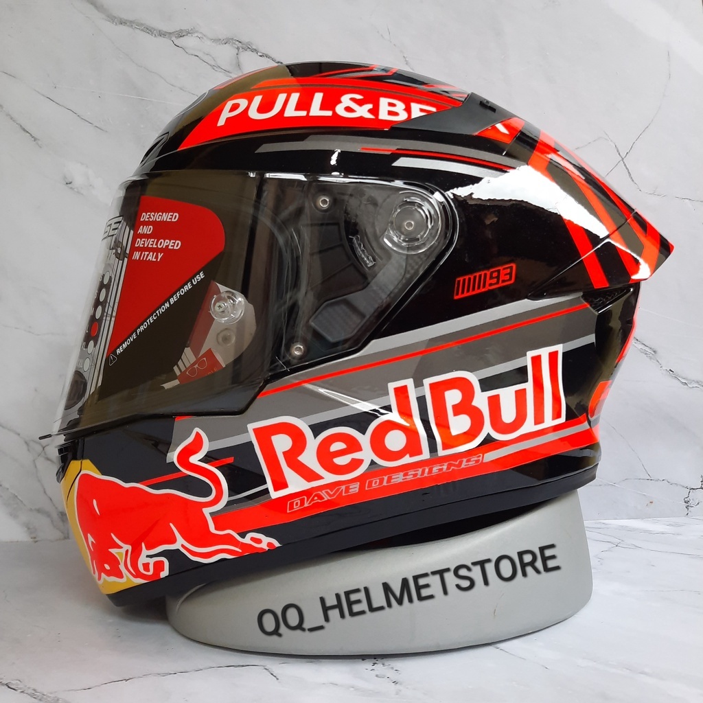 Jual HELM KYT TT COURSE REPAINT MARQUEZ HELM FULL FACE KYT | Shopee ...