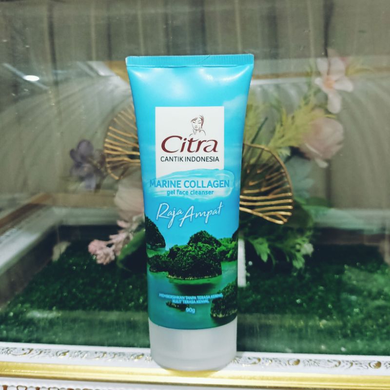 Jual Citra Marine Collagen Gel Face Cleanser Raja Ampat 90gr | Shopee ...