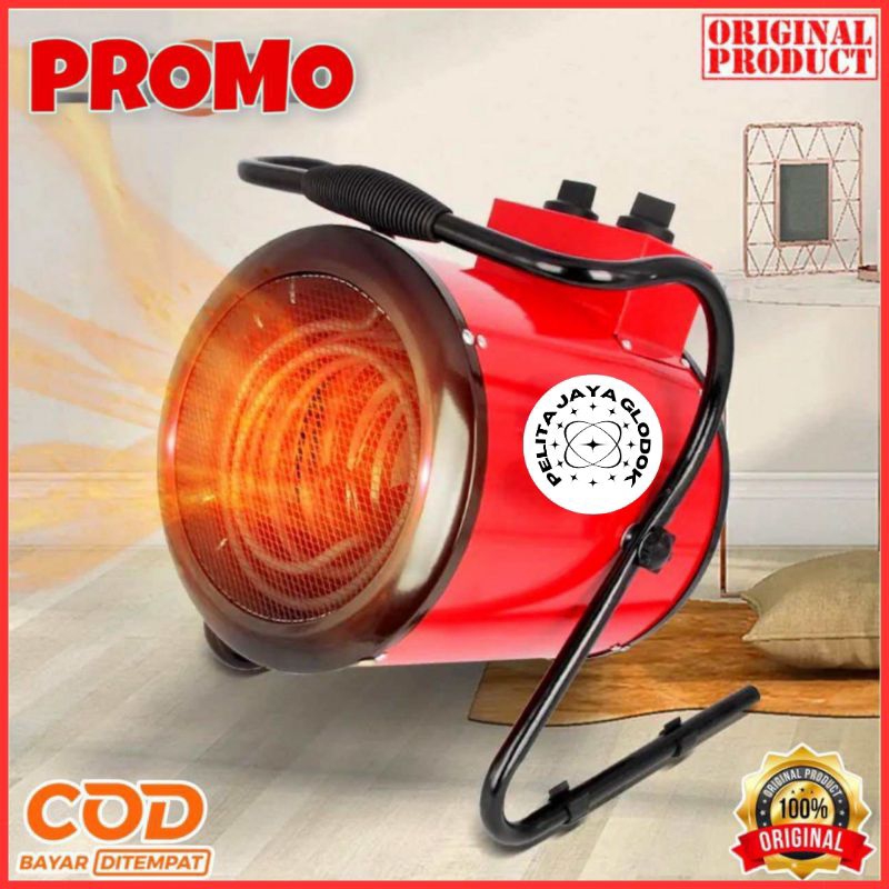 Jual Blower Pemanas Ruangan Heater Kipas Pemanas Ruangan 3KW 3000W 220V ...