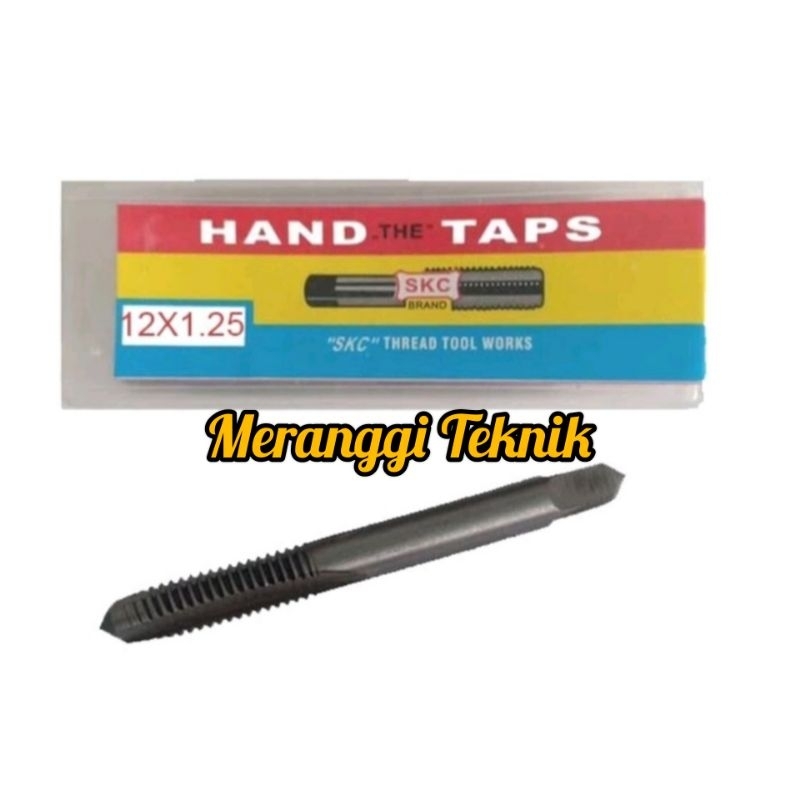 Jual id2036 SKC Mata tap M12 x 1,25 mm - hand tap 12 x 1.25 isi 3 pcs ...