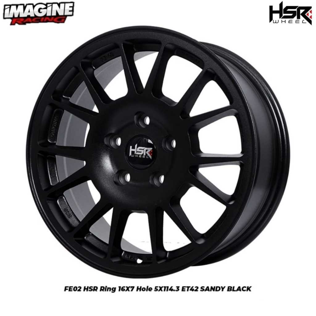 Jual Velg racing untuk mobil ertiga apv grandmax rush ring 16 pcd 5x114,3 hsr fe02 | Shopee ...